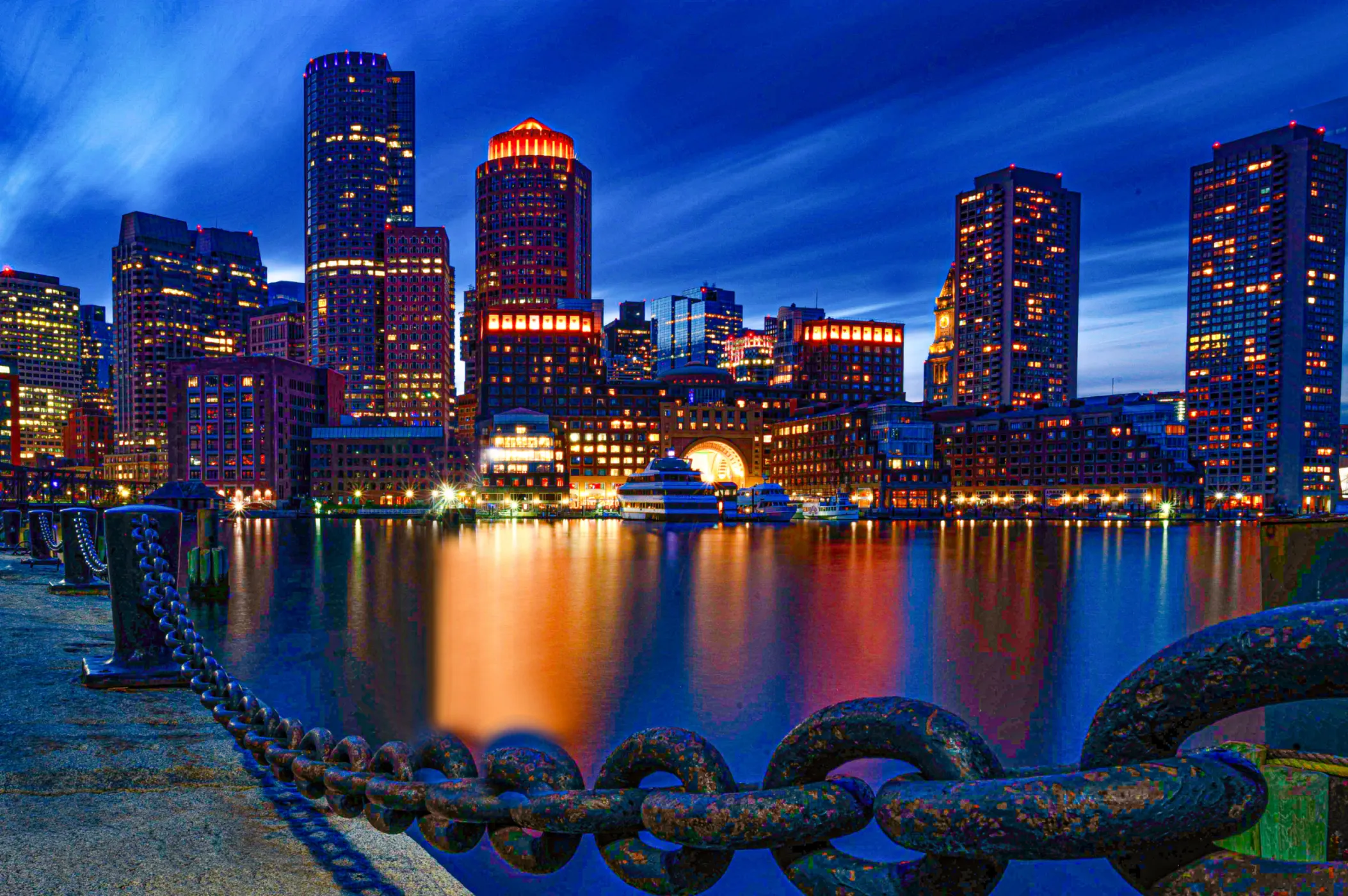 Boston Seaport District Night Photography Tour | PhotoWalks Tours